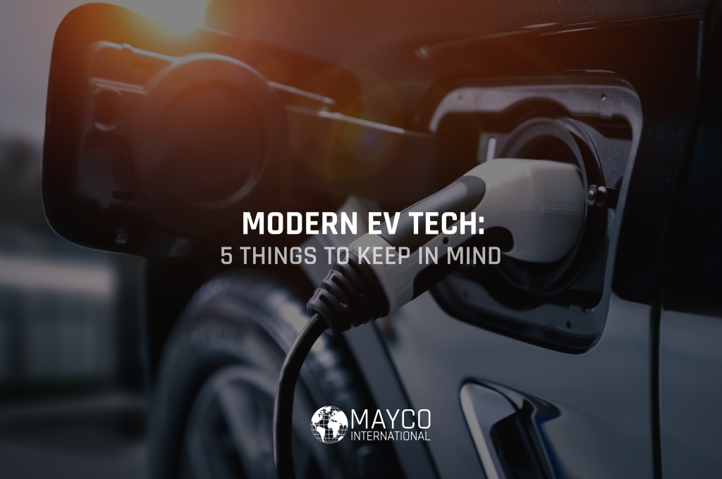 Modern EV Tech: 5 Things to Keep In Mind for 2023 - Mayco International